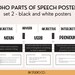 Parts of Speech Posters Boho Classroom Decor Educational - Etsy