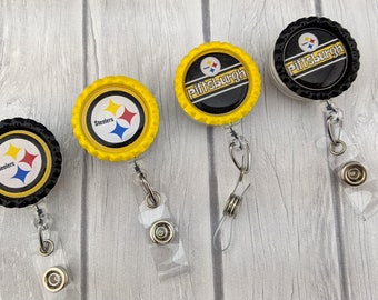 Steelers Badge Reel - Etsy