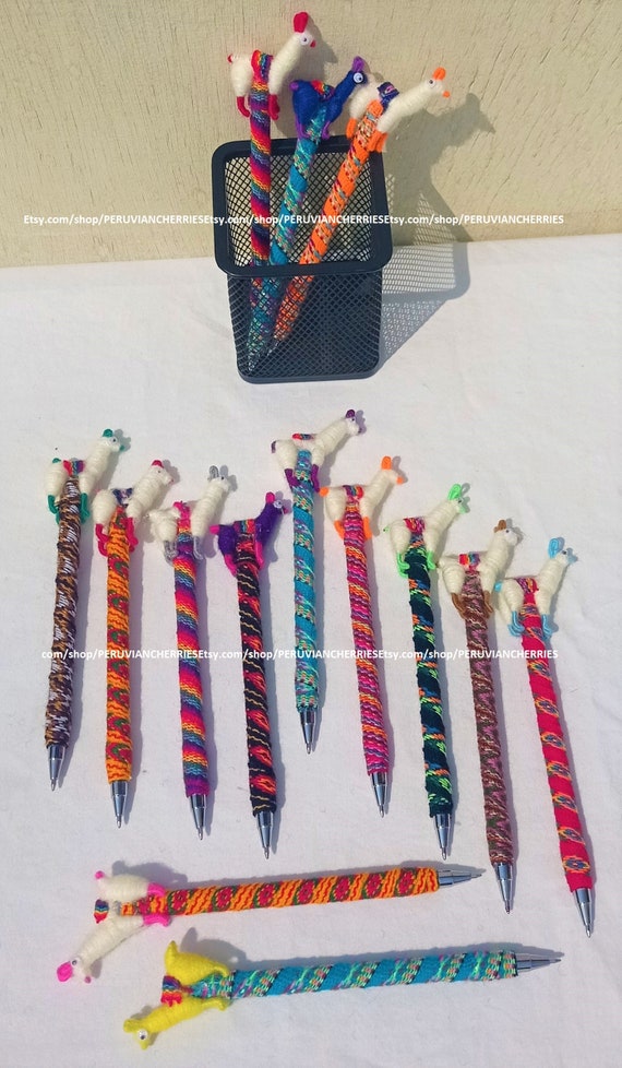 Lot of 28 Alpaca Pen Llama Pen Tiny Llama Pen Pens - Etsy UK