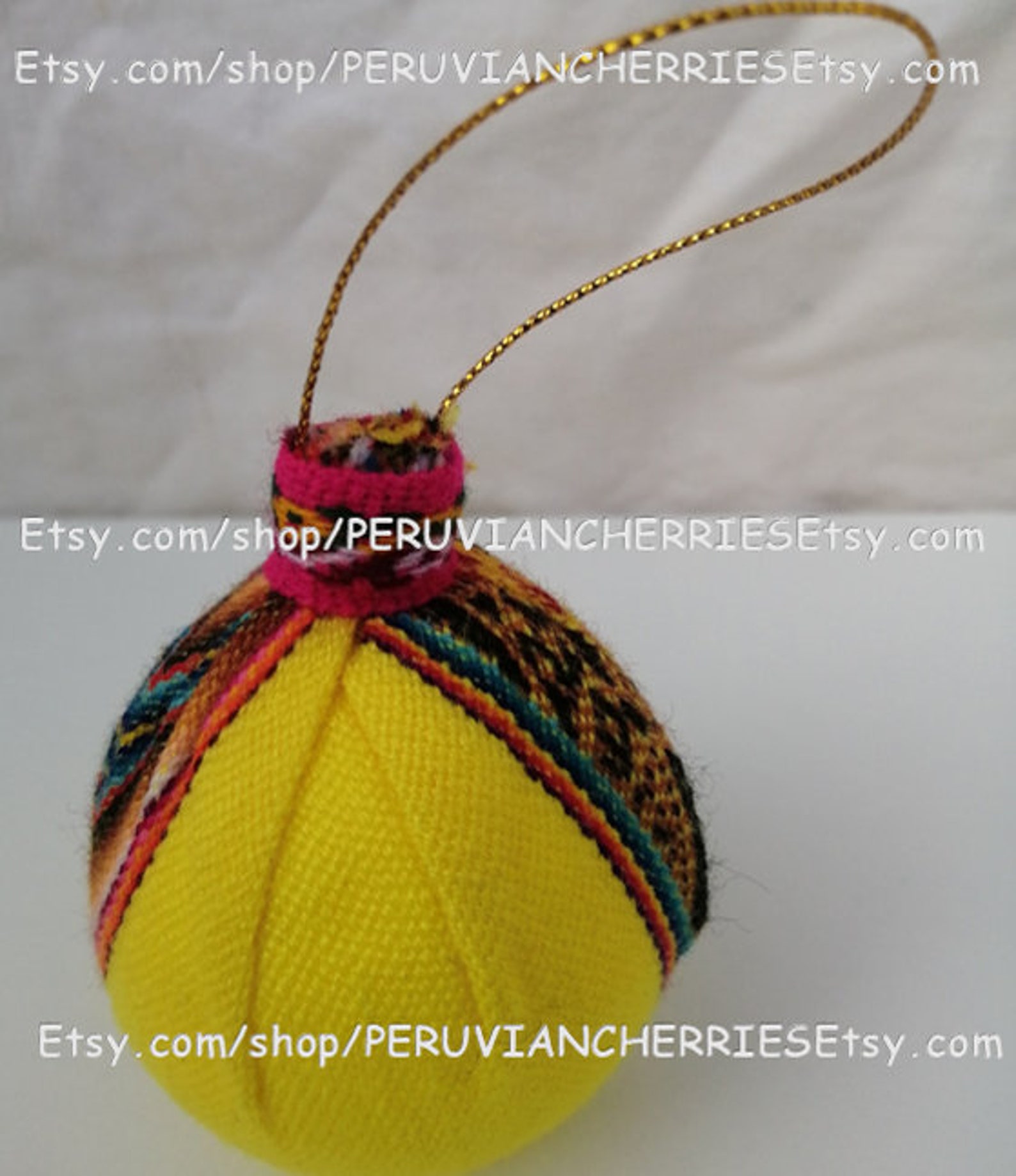 FREE SHIPPING! Peruvian Christmas Balls, Christmas Ornaments, Peru ...