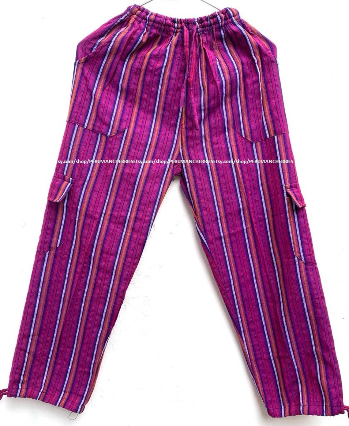 Funky Peruvian Stylish Mix of Pink Pants From South America! Peruvian ...