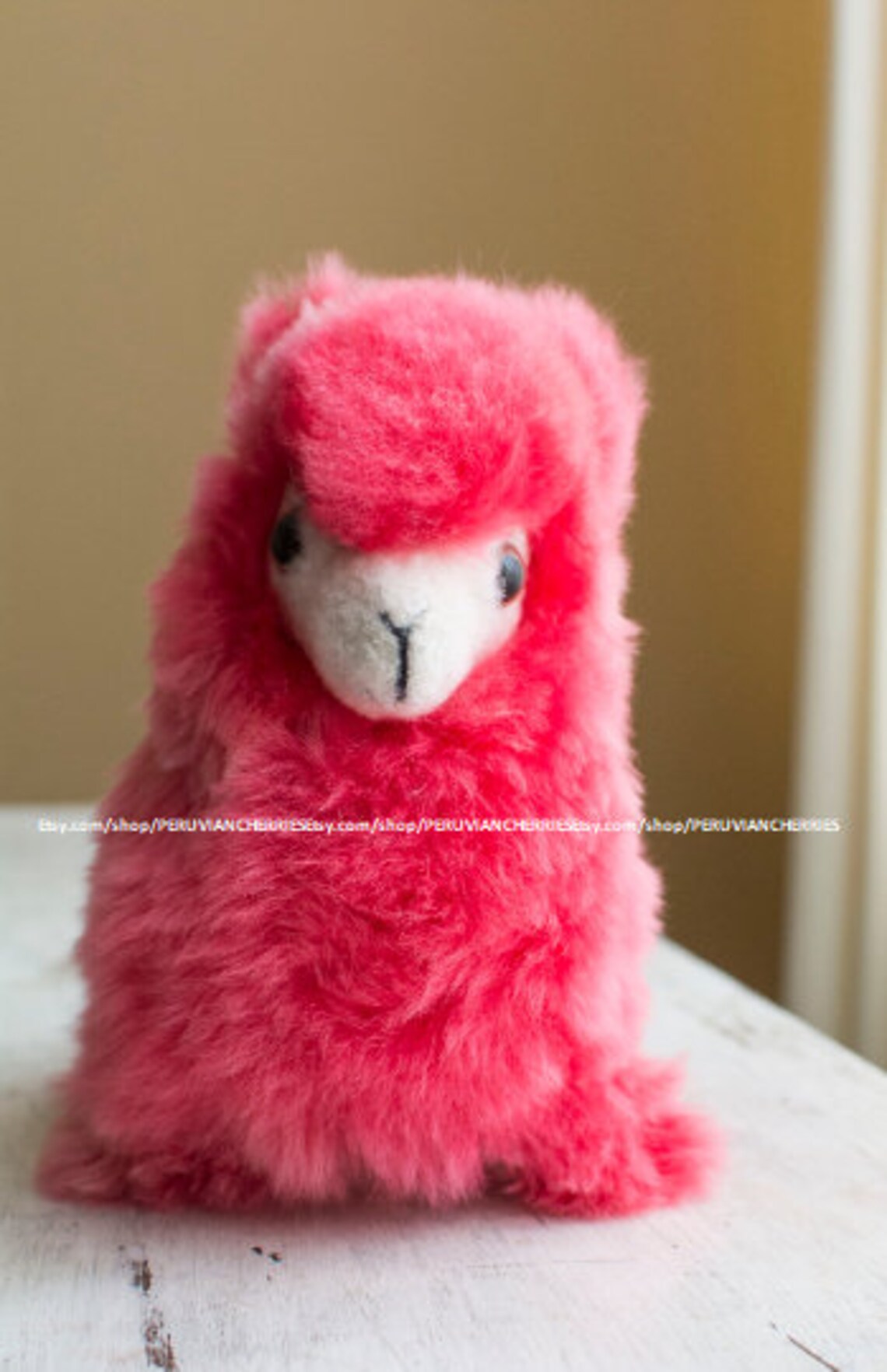 Best Alpaca Pink Teddy Plushie - Etsy