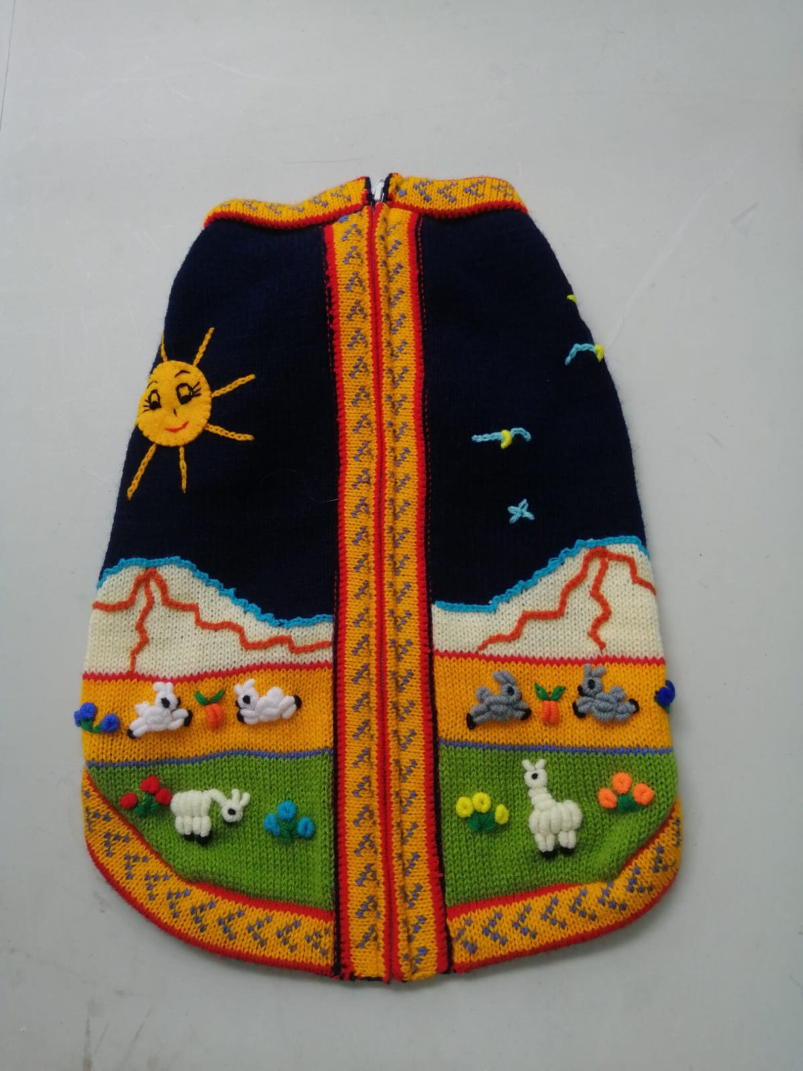 Free Shipping Embroidered Peruvian Dogs Cardigan Dog | Etsy