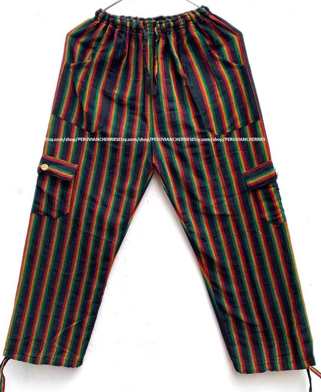 Pantalon Rasta Funky Péruvien Stylish d’Amérique du Sud! Pantalon ...