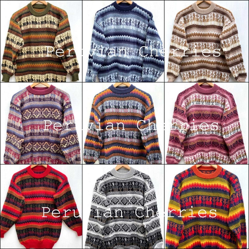 Guatemala Mens Sweater - Etsy UK