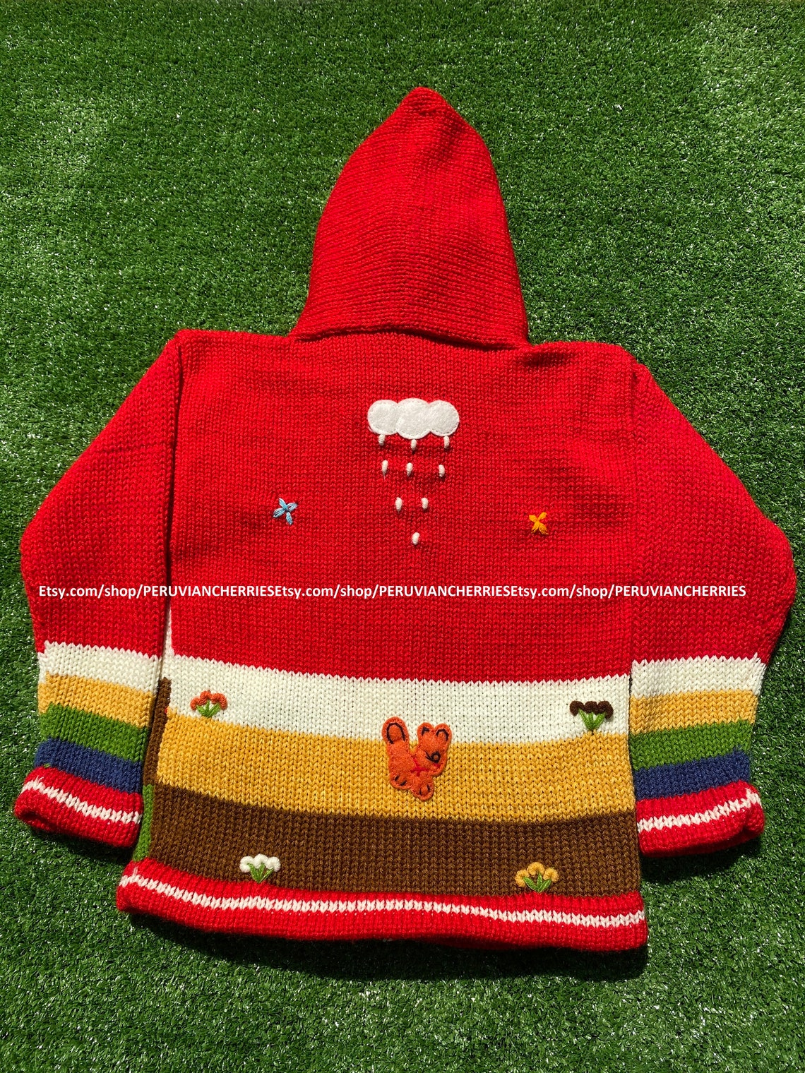 Children Peruvian Sweater Unique Peru Kids Wool Cardigan - Etsy