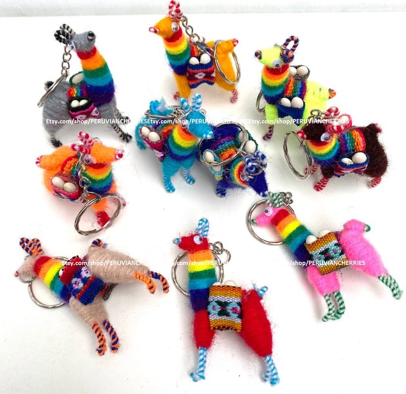 EXPRESS SHIPPING 105 Llama Key Chains Llama Purse Charm - Etsy