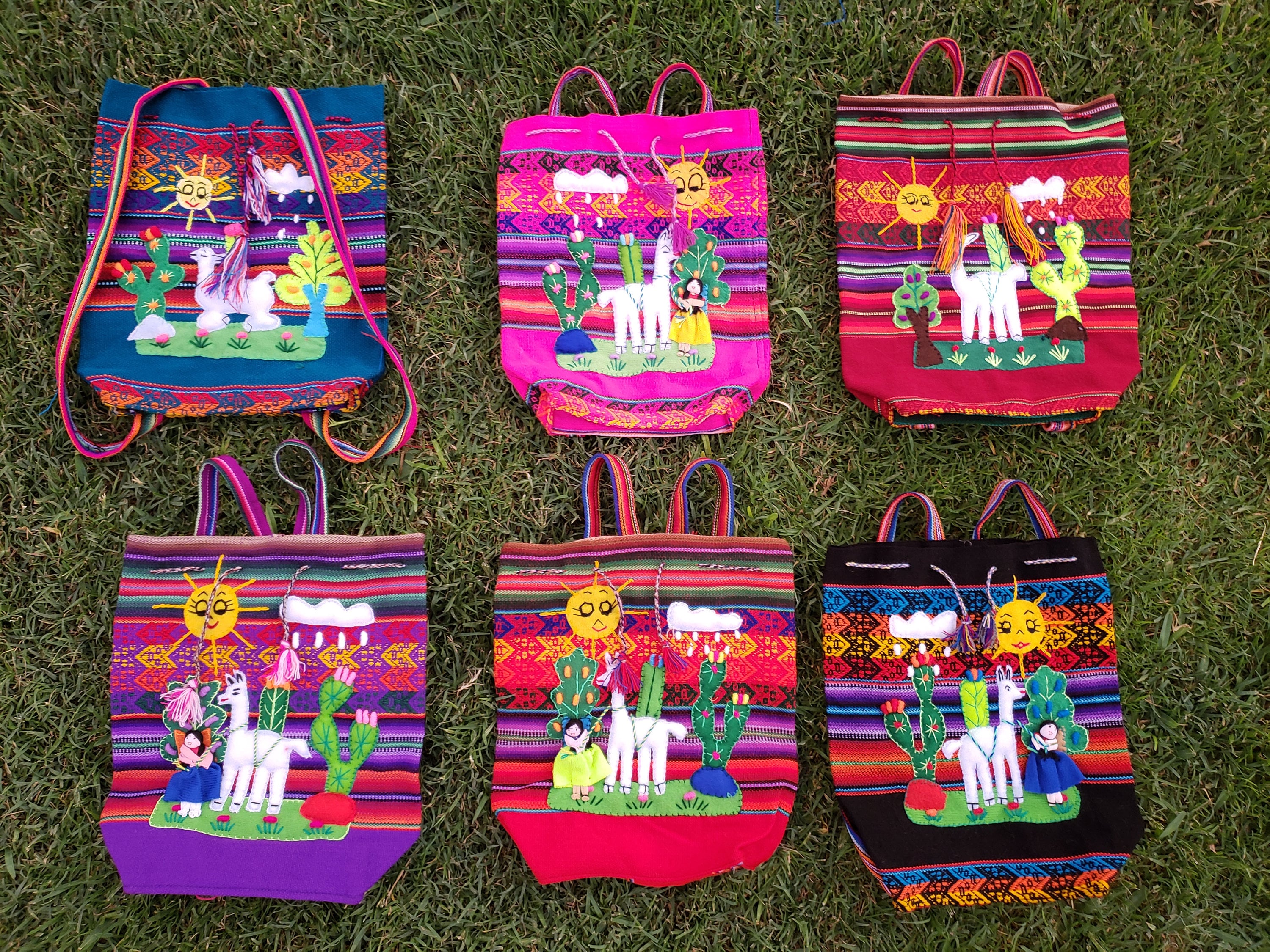 Peruvian Embroidery Backpack for Kids Backpack for Kids | Etsy