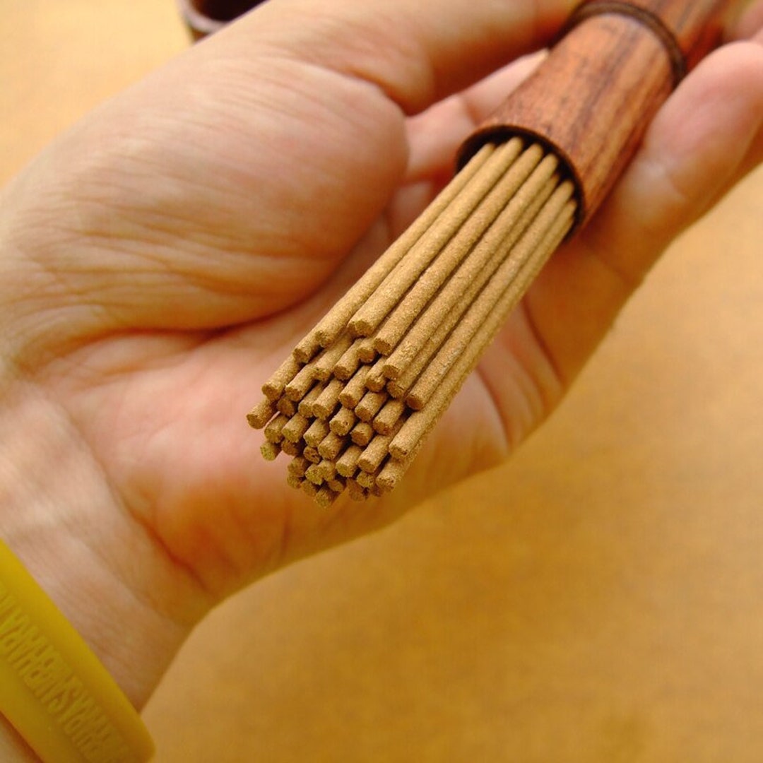 Natural Handmade Agarwood Incense Tube Set Incense Holder Gifted Inside ...