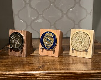 Cherry Challenge Coin Display Holder for 10 14 Coins - Etsy