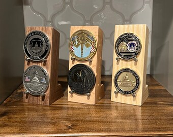 Challenge Coin Display - Etsy