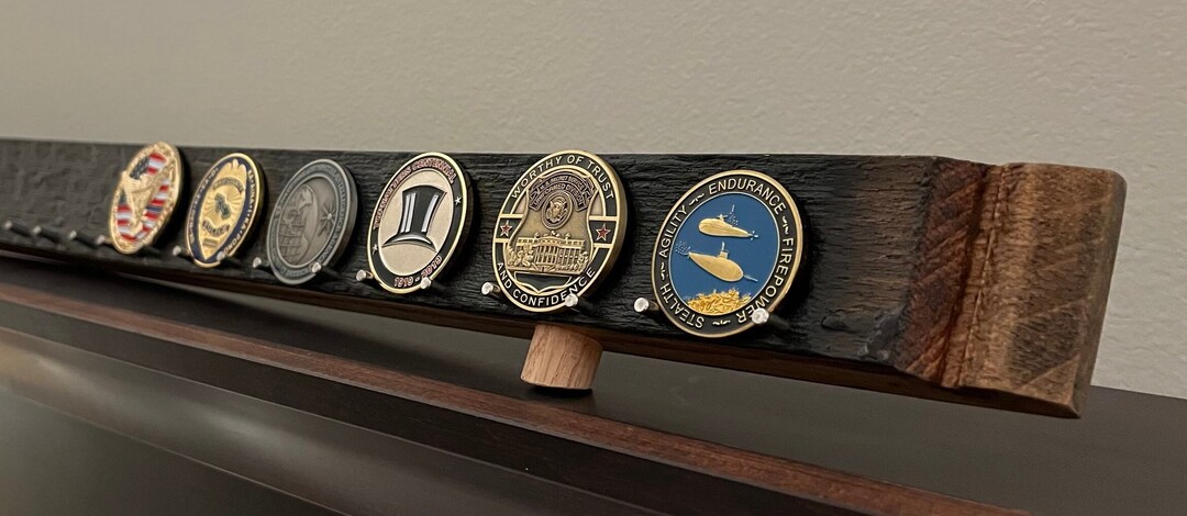 Challenge Coin Display - Etsy