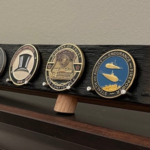 Challenge Coin Display - Etsy