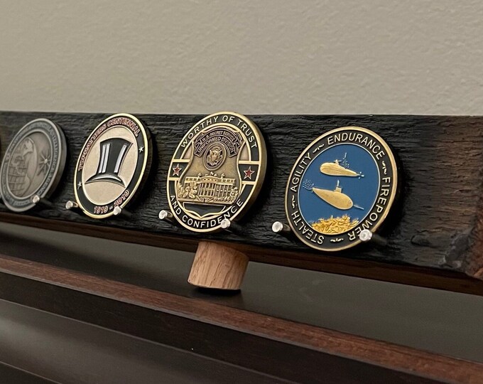 Challenge Coin Display - Etsy