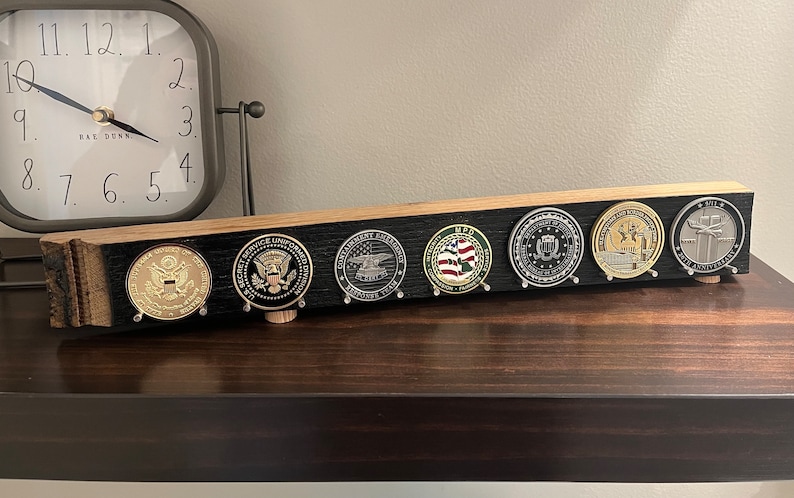 Challenge Coin Display - Etsy