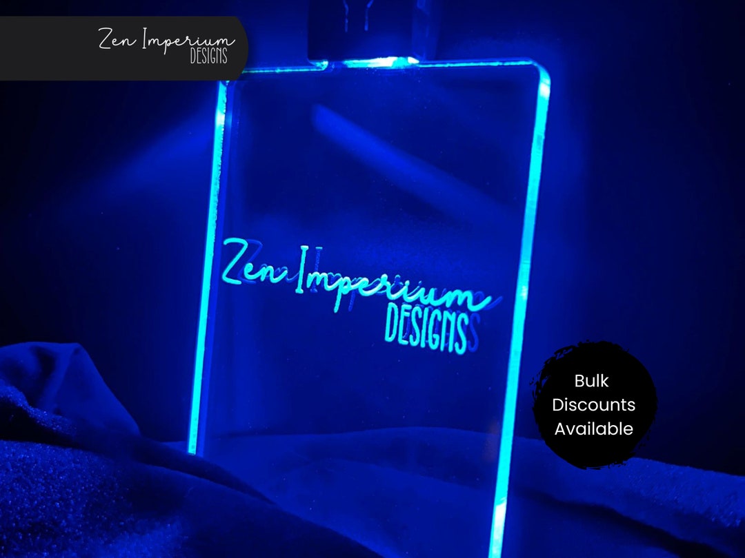 Custom LED Badge Rechargeable Light up Vendor Badge for Sponsor Events ...