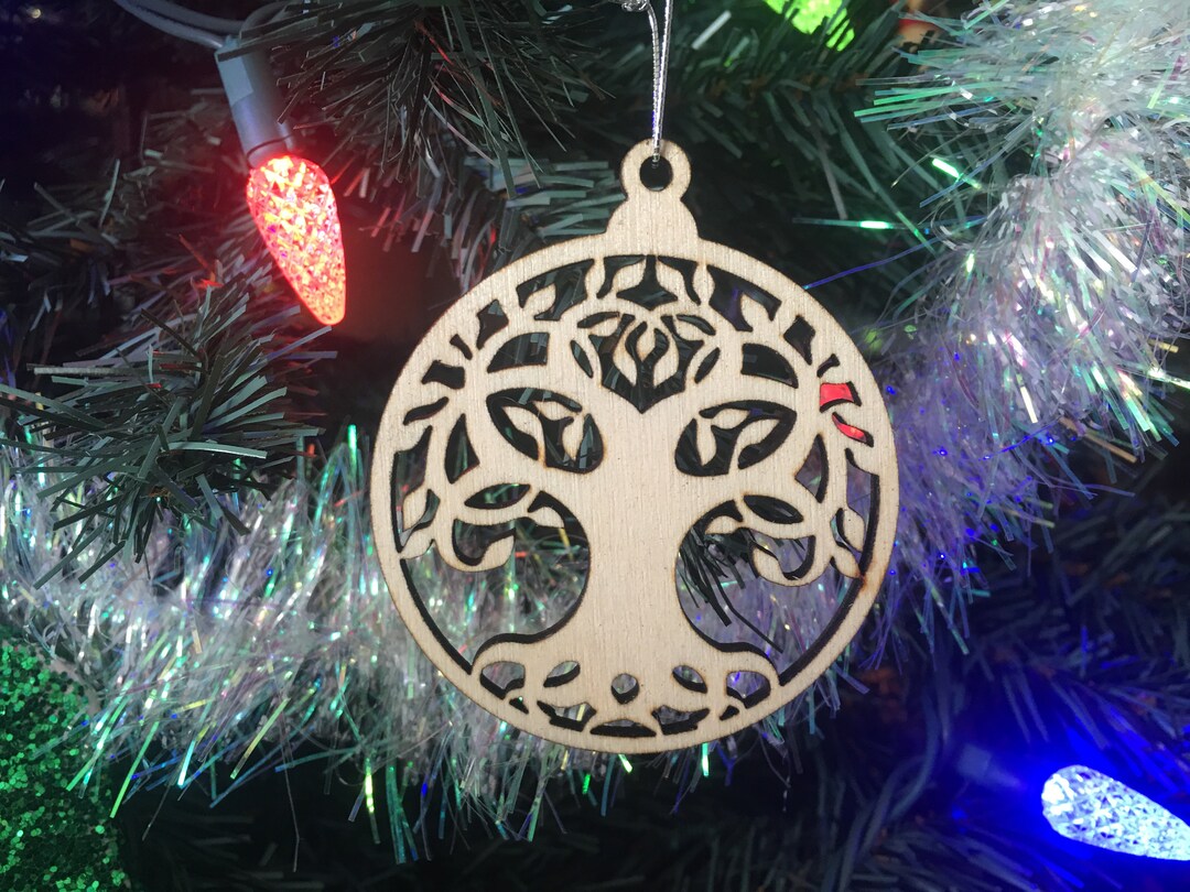 Tree of Life Cut Ornament, Tree of Life Ornament, Tree of Life ...