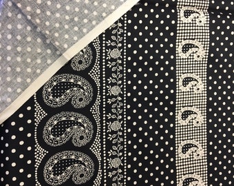 Polka dots paisley | Etsy