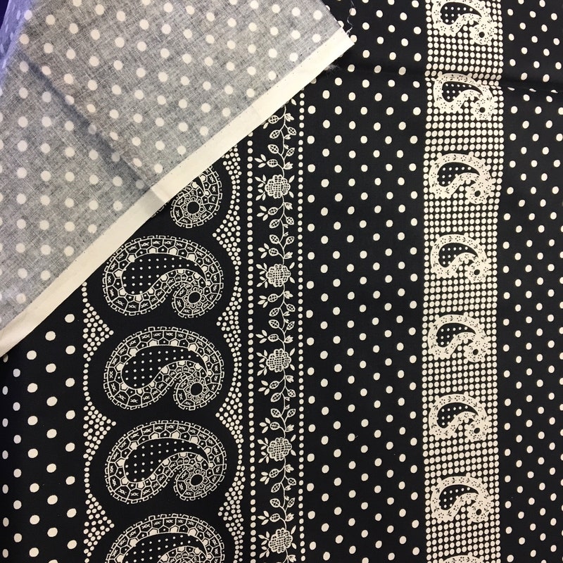 Polka Dots Paisley - Etsy