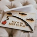 Wooden Card Fishing Card You're My Best Catch Cute - Etsy