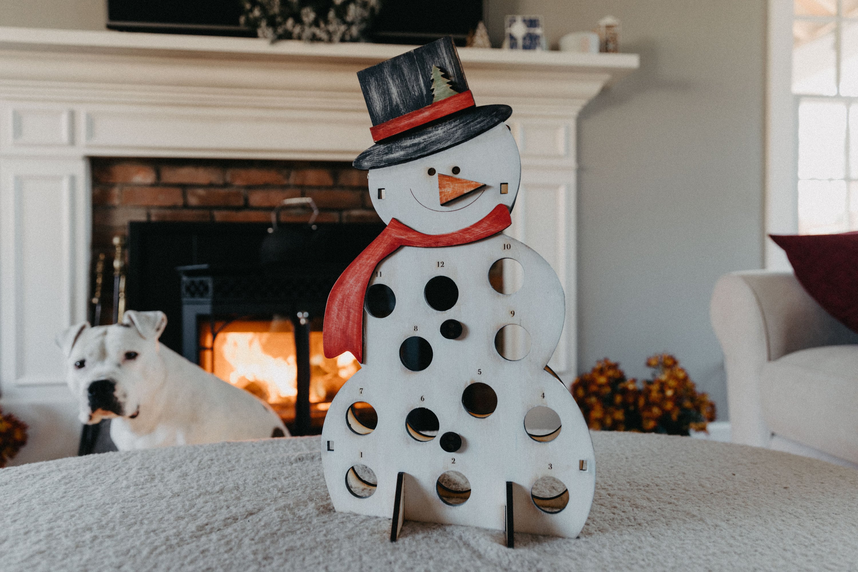 SVG and AI Digital File Beer Snowman Advent Calendar for - Etsy