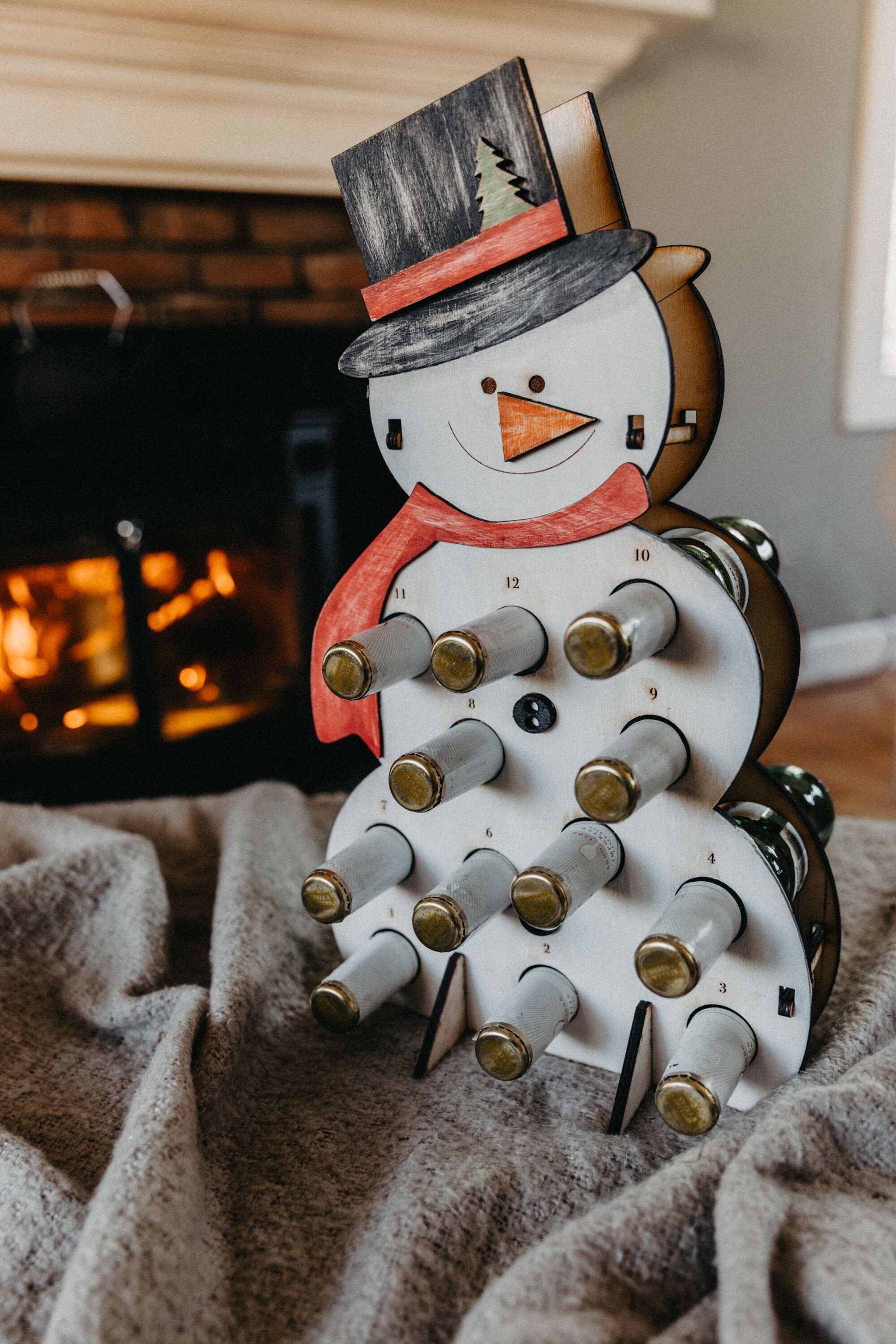 SVG and AI Digital File Beer Snowman Advent Calendar for - Etsy