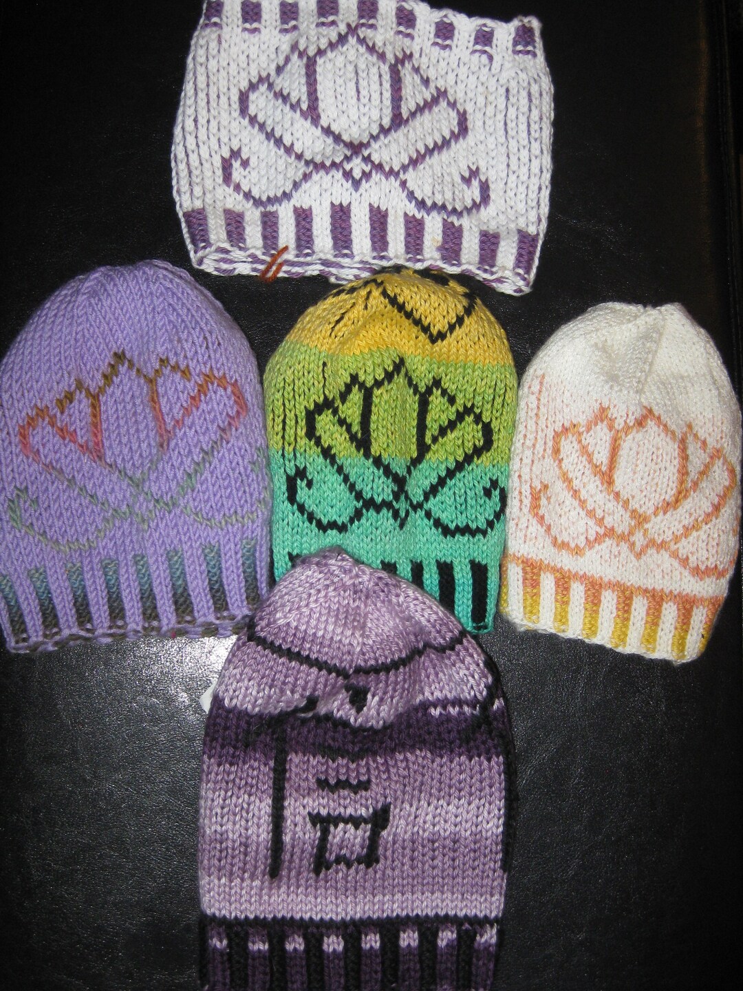 Custom Made Lotus Flower Hat, Faith Hat, Handmade Warm Winter Hats ...