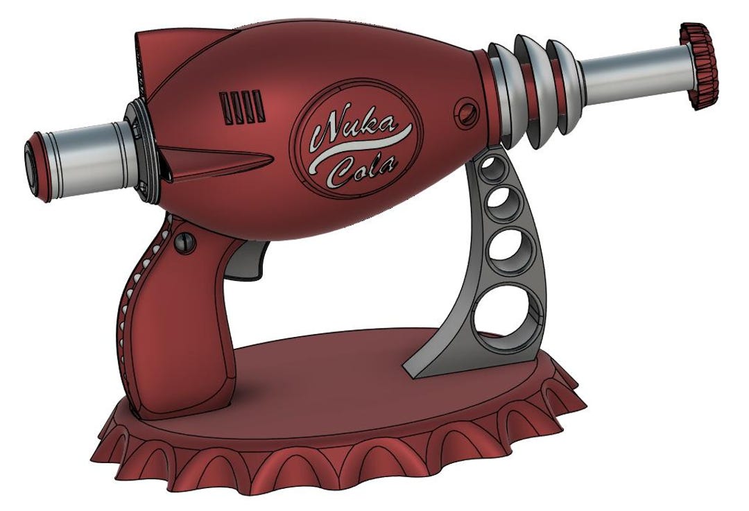 Thirst Zapper - Fallout 4 3D Printable and Game-ready Model Files - Etsy