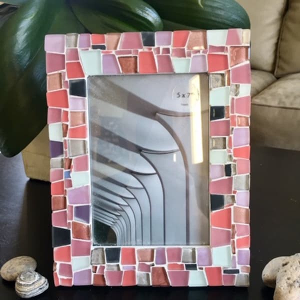 Mosaic Picture Frame - Etsy