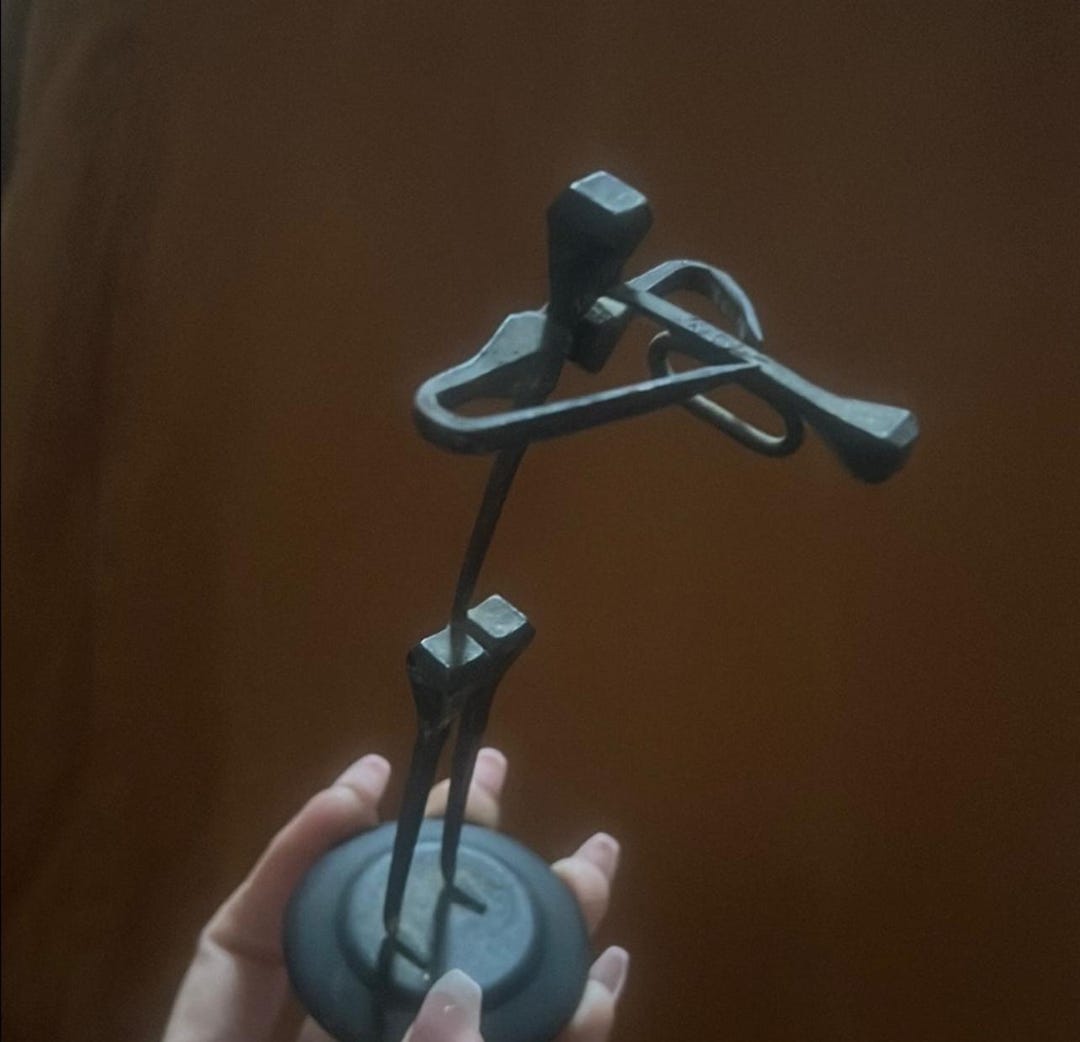 Vintage Midcentury ‘nail Art’ Sculpture of Trumpet Player. - Etsy