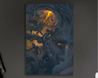 Mythical Creature Wall Art - Etsy