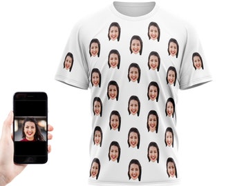 Custom Face Shirt - Etsy UK