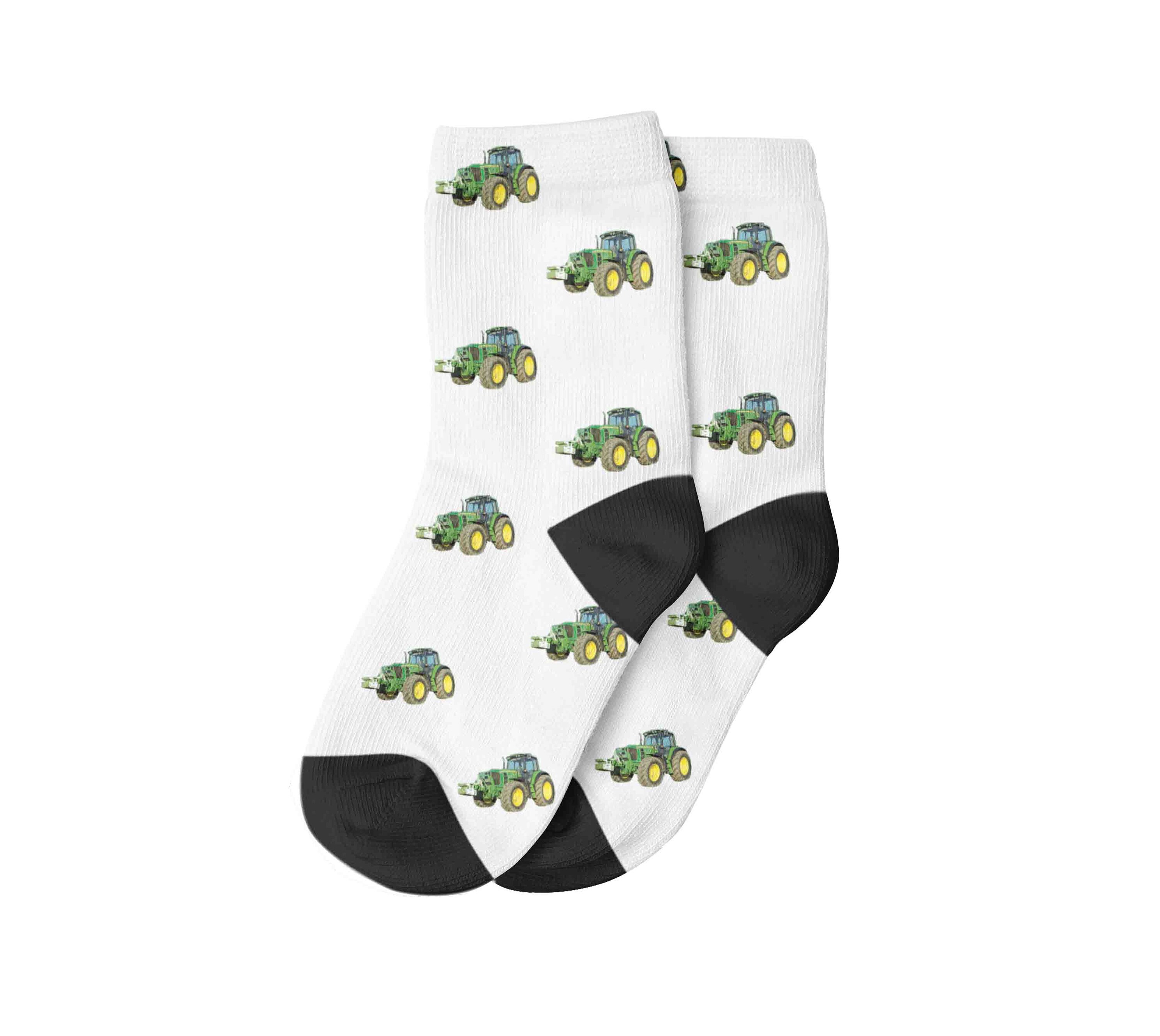 Tractor Socks - Etsy UK