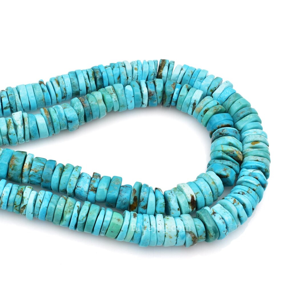 Bluejoy 12mm Genuine Native American Style Natural Turquoise Free-form ...