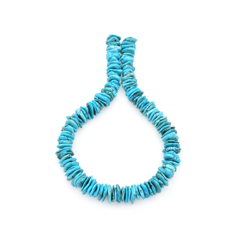 Turquoise Disk Necklace - Etsy