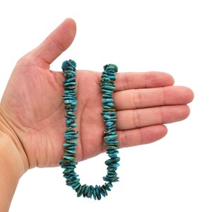 Bluejoy 13mm Genuine Native American Style Natural Turquoise Free-form ...