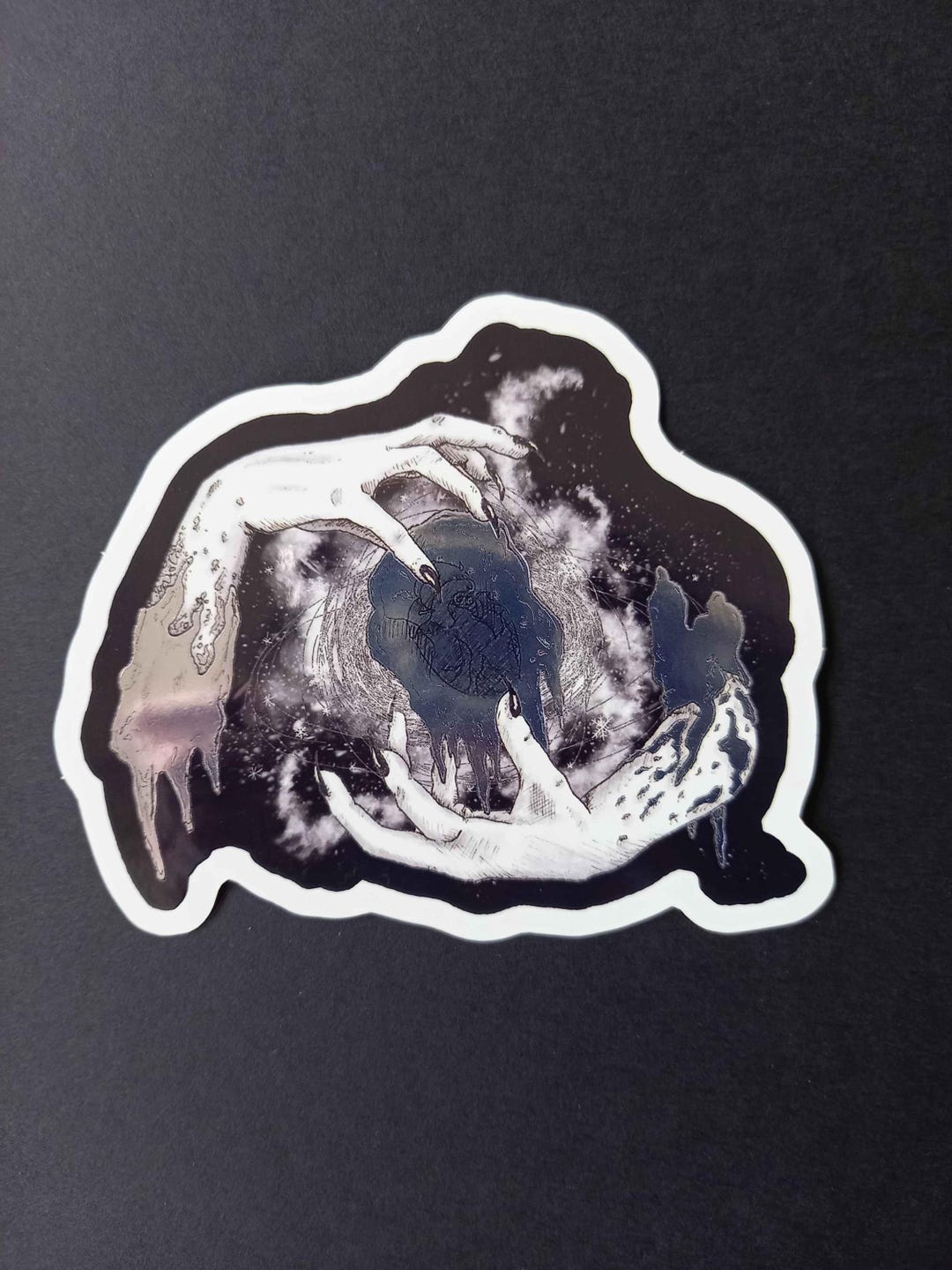 Frozen Sticker (mirror Effect) - Etsy
