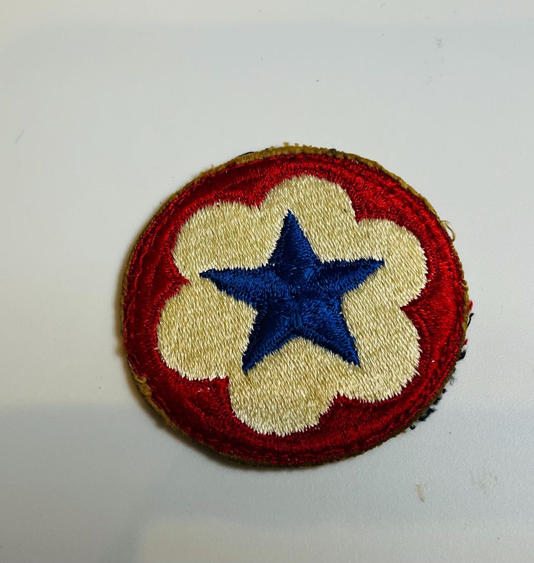 Vintage WWII World War II Era Army Service Forces Shoulder Patch Blue ...
