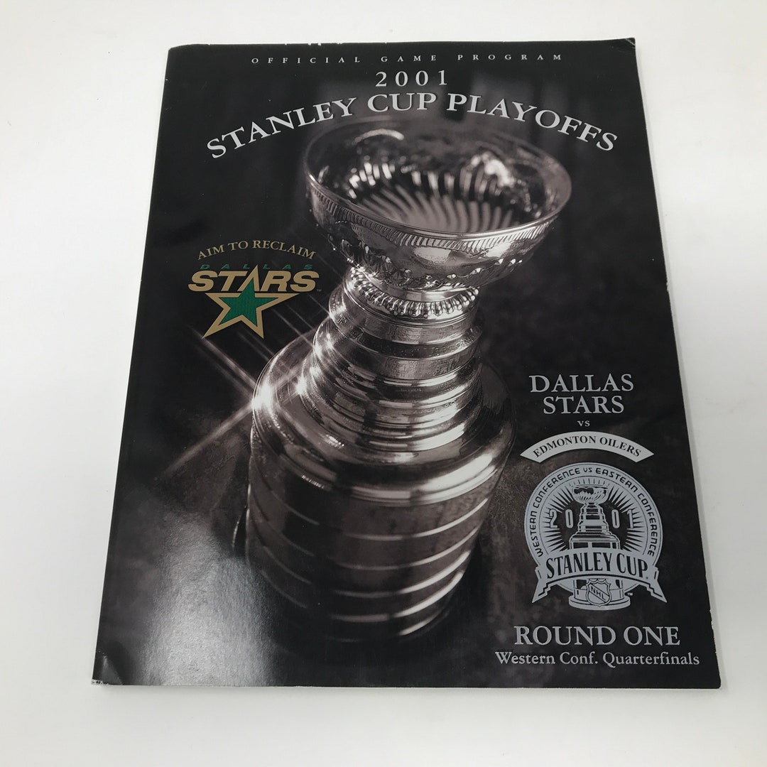 Vintage Stanley Cup Playoffs 2001 NHL Official Game Program Dallas ...