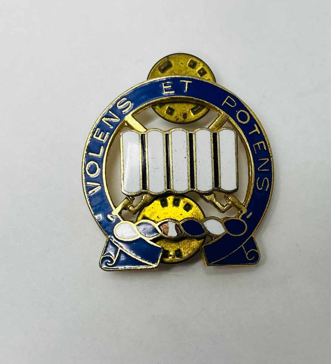 Vintage 7th Infantry Regiment US Army Volens Et Potens Unit Crest ...