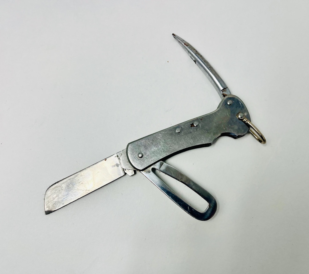 Vintage Rigging Sailors Knife With Three blades - Etsy