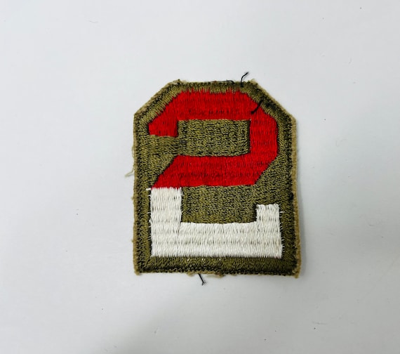 US Army patch WWII era 2nd Second Army uniform patch … - Gem
