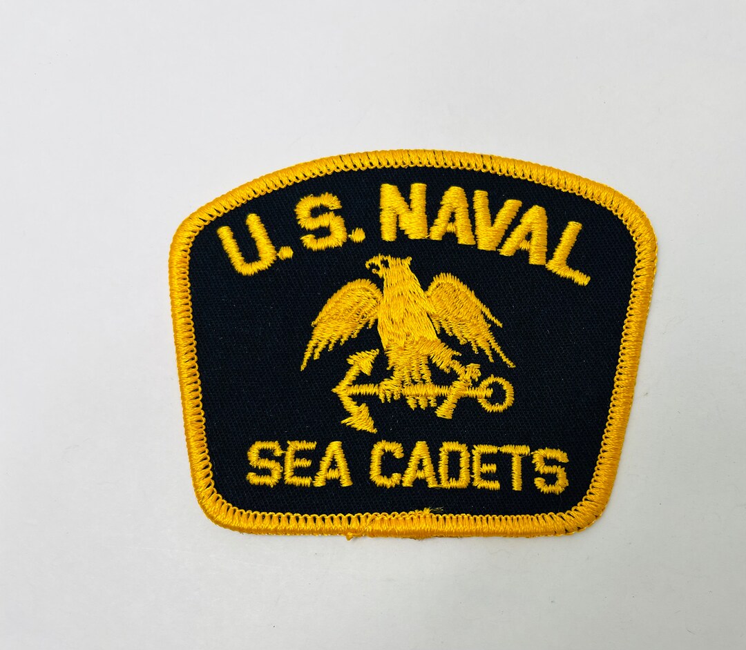 Vintage Patch United States Naval Sea Cadets Embroidered Patch Anchor ...