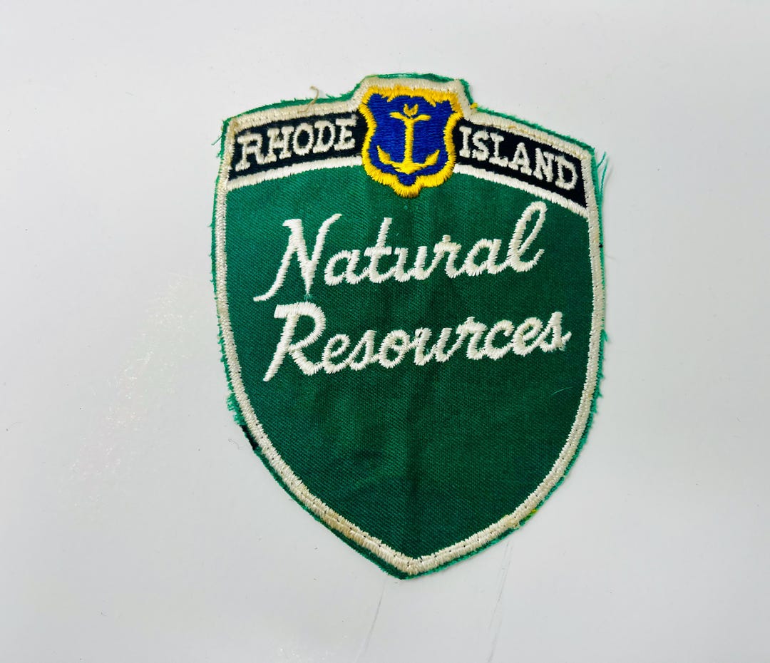 Vintage Rhode Island Natural Resources Patch Worn on Uniform Used - Etsy