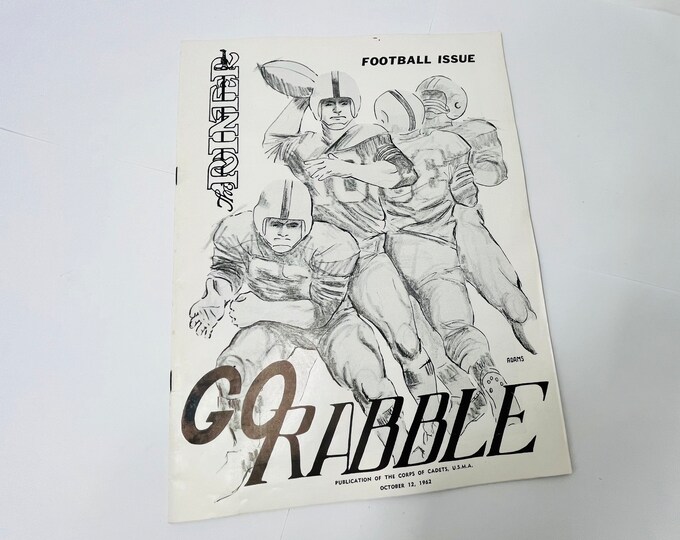 Vintage West Point USMA Magazine the Pointer October 12, 1962 Football ...