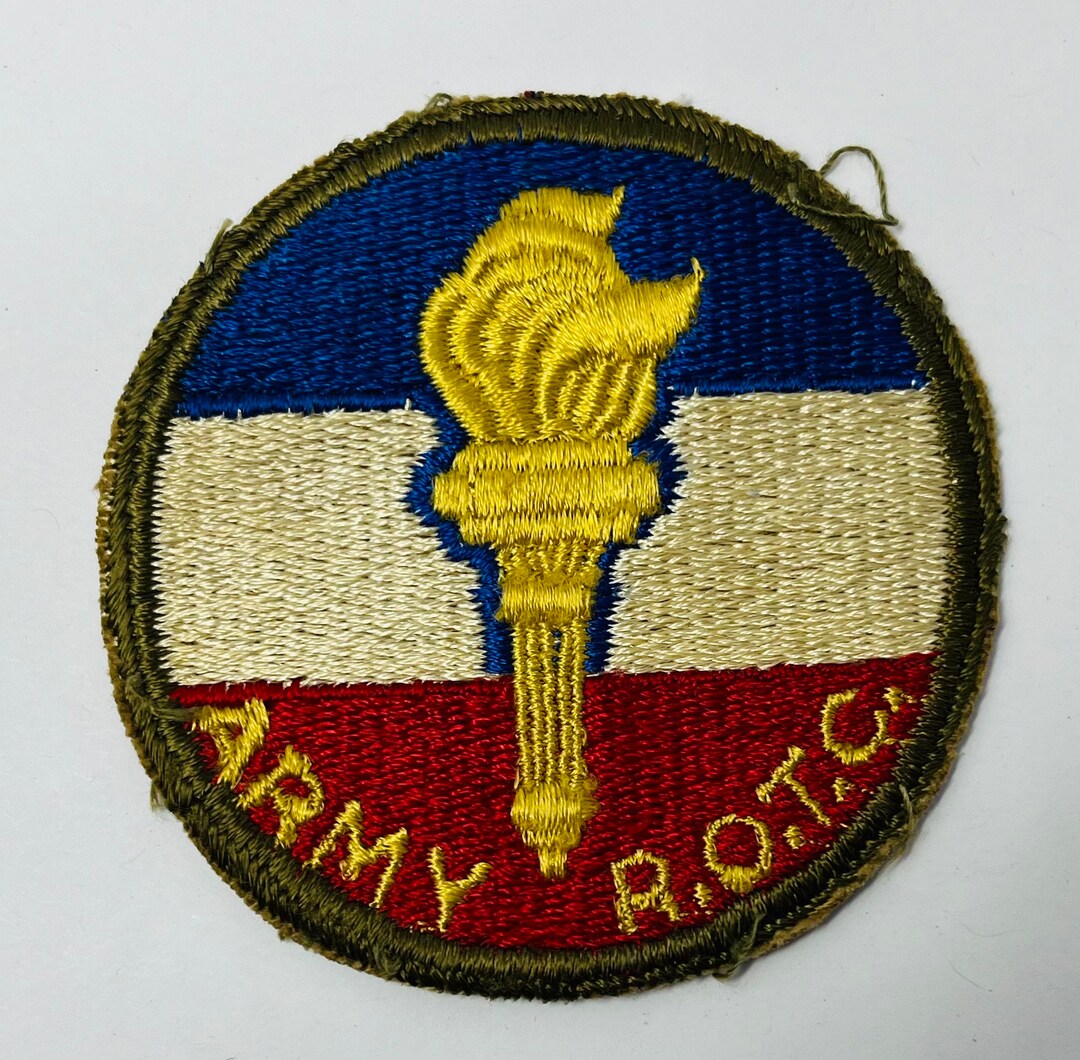 US Army Patch World War II Era Army Reserve Officer Training Corps ROTC 1940s Vintage - Etsy