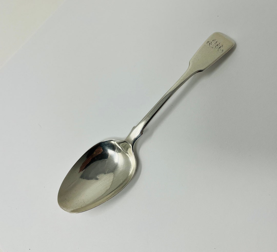 Rare 1851 Sterling Silver Spoon Elizabeth Eaton Silversmith Hallmarked ...