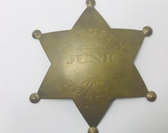Junk Dealer Badge - Etsy