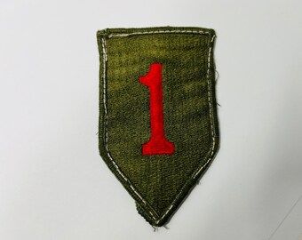 Big Red One Army Patch - Etsy