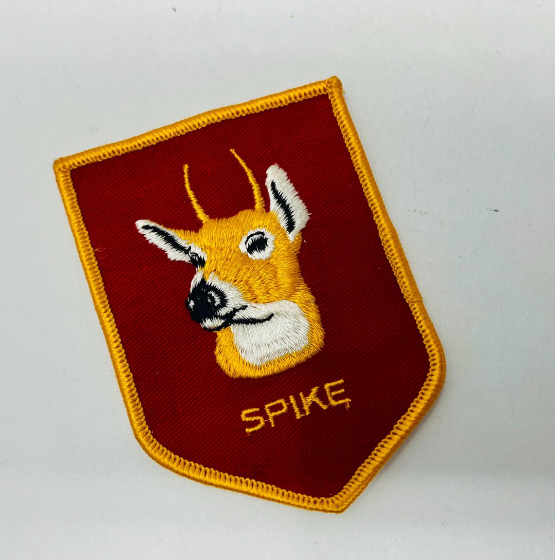 Vintage Patch Hunting Spike the Deer Plus Spike Sticker - Etsy